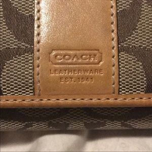 Coach | Bags | Vintage Coach Wallet Monogram Bifold Wallet | Poshmark